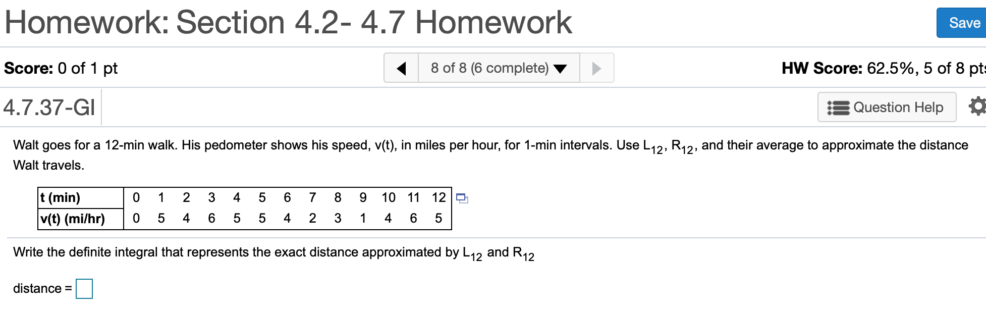 Solved Homework Section 4 2 4 7 Homework Save Score 0 Of