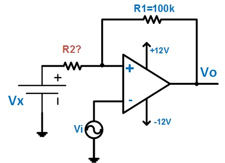 Solved Given the following opamp based circuit, Vx=4V and | Chegg.com