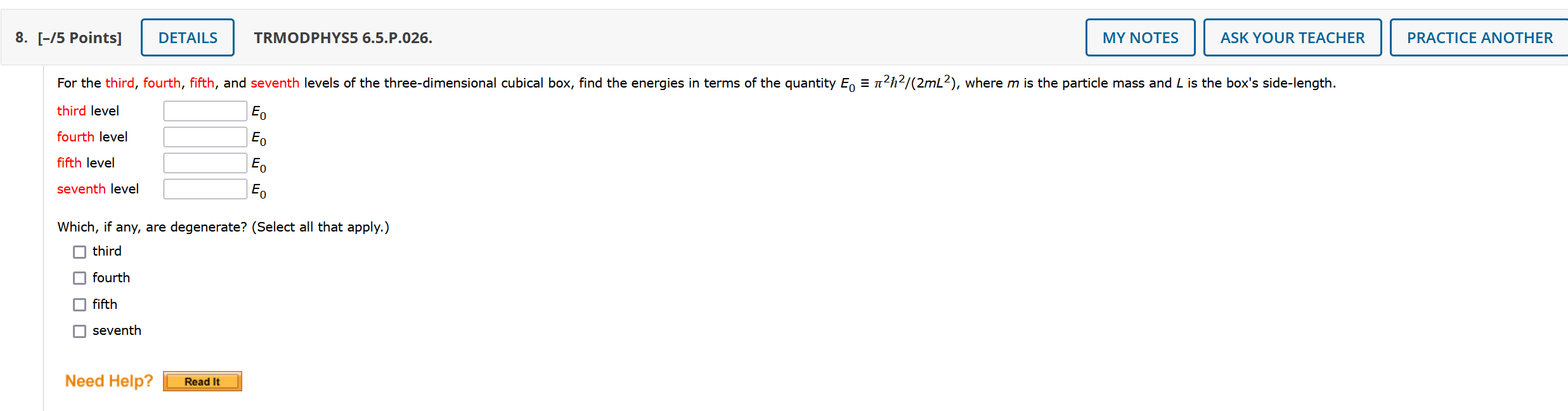 Solved third level fourth level fifth level seventh level | Chegg.com