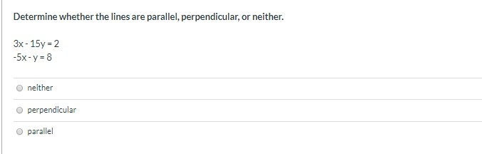Solved Determine whether the lines are parallel, | Chegg.com