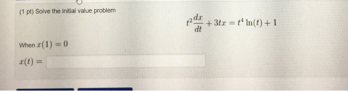 Solved HW05-1 Sec2.3 Linear Equations P1: Problem 1 Pre Up | Chegg.com