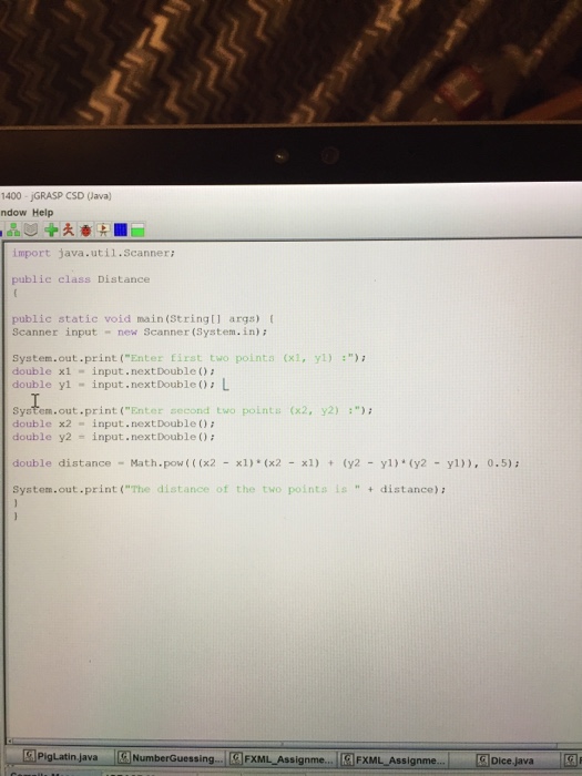 Solved So For My Computer Programming Class Im Using Java