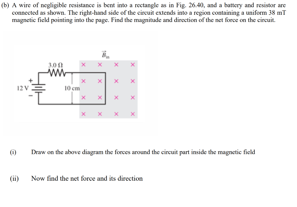 Solved C3. A square wire loop 2.6 m on a side is | Chegg.com