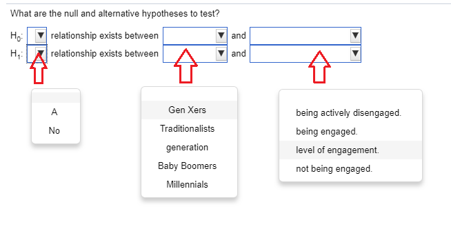 Solved A survey across generations of workers gathered data | Chegg.com