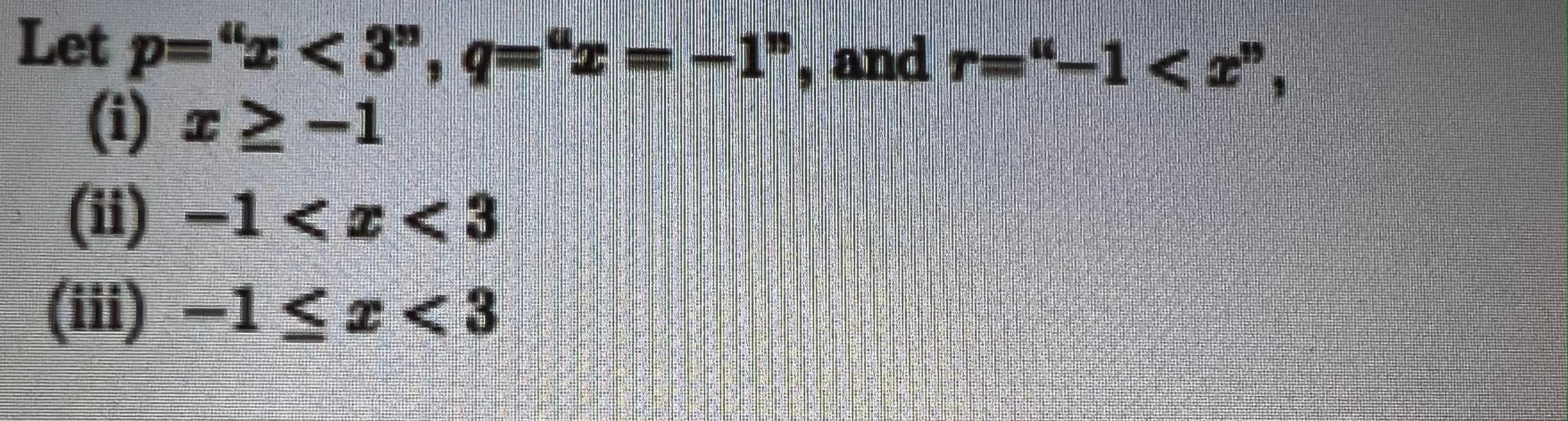 Solved write the statements below in symbolic form using the | Chegg.com