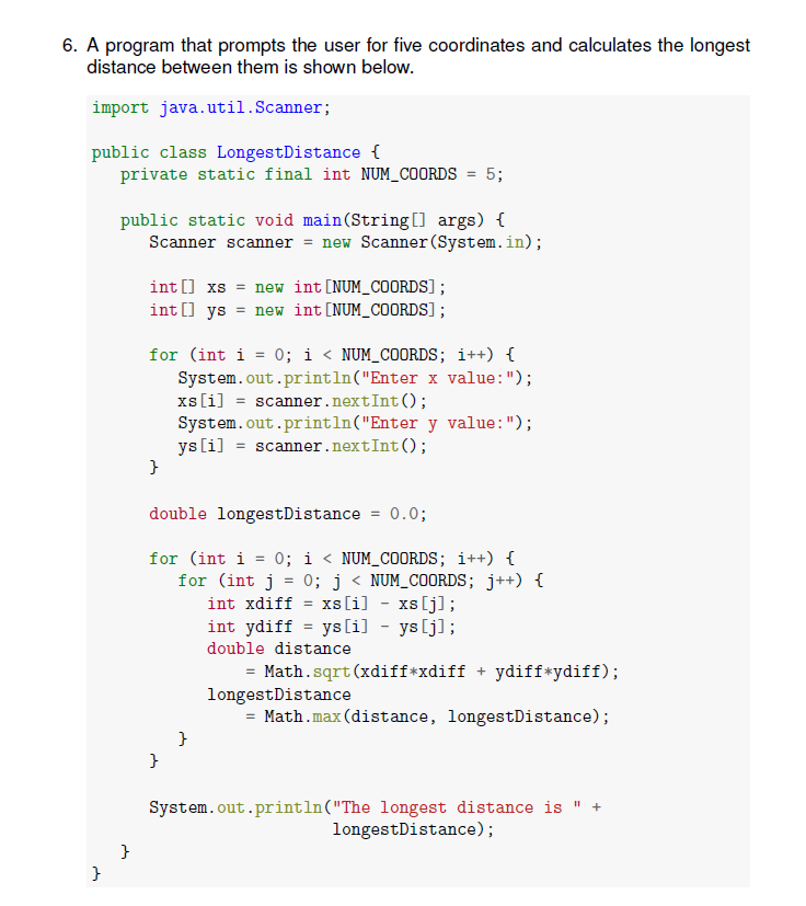 Solved stance between them is shown below. (a) Name and | Chegg.com