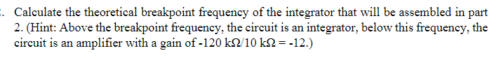 Solved Figure 2Calculate the theoretical breakpoint | Chegg.com