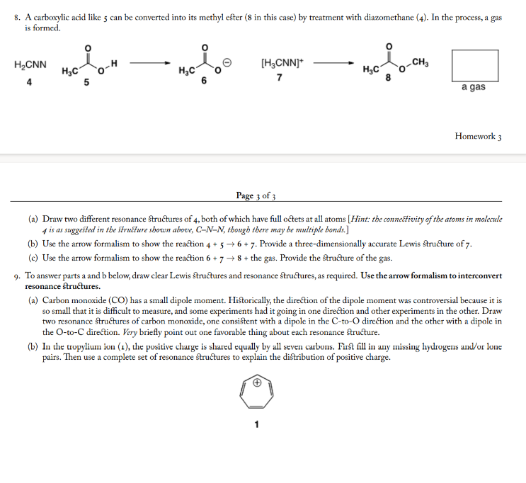 8. A carboxylic acid like 5 can be converted into its | Chegg.com