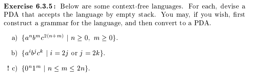 Solved solution please Exercise 6.3.5. Below are some | Chegg.com