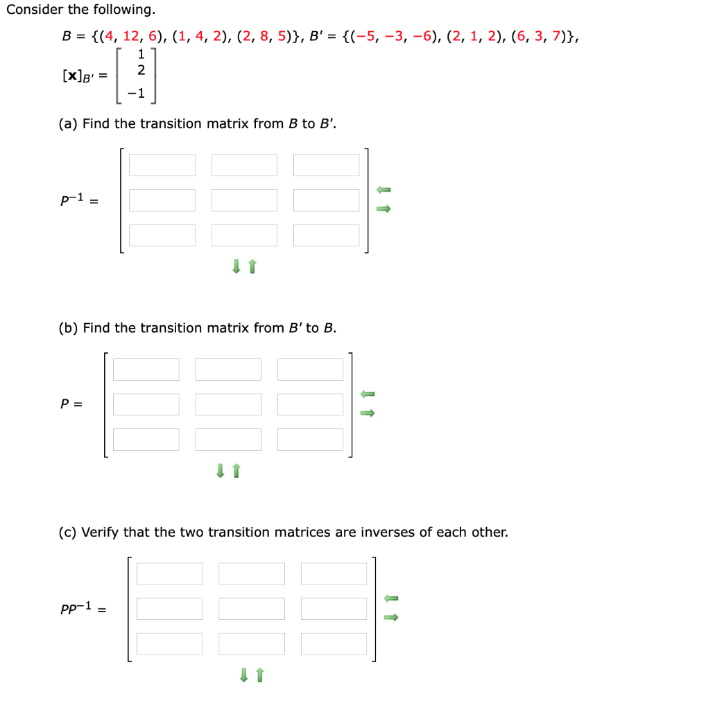 Solved Use the fact that matrices A and B are row-equivalent | Chegg.com