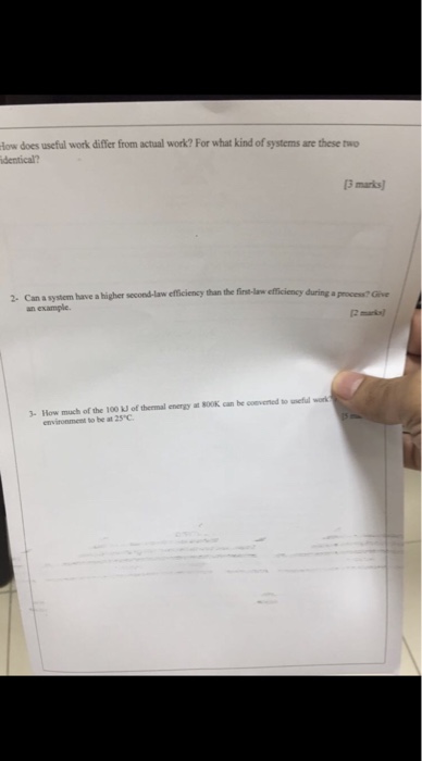 Solved low does useful work differ from actual work? For | Chegg.com