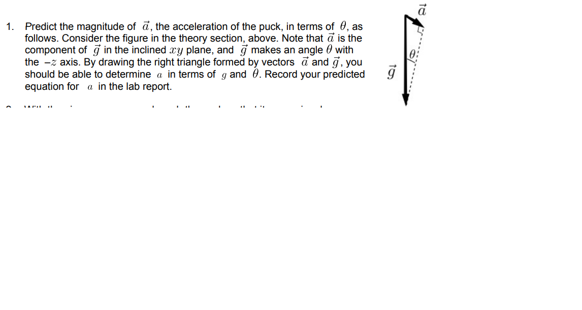 Solved Part 3: Acceleration in a Plane Objectives: observe | Chegg.com