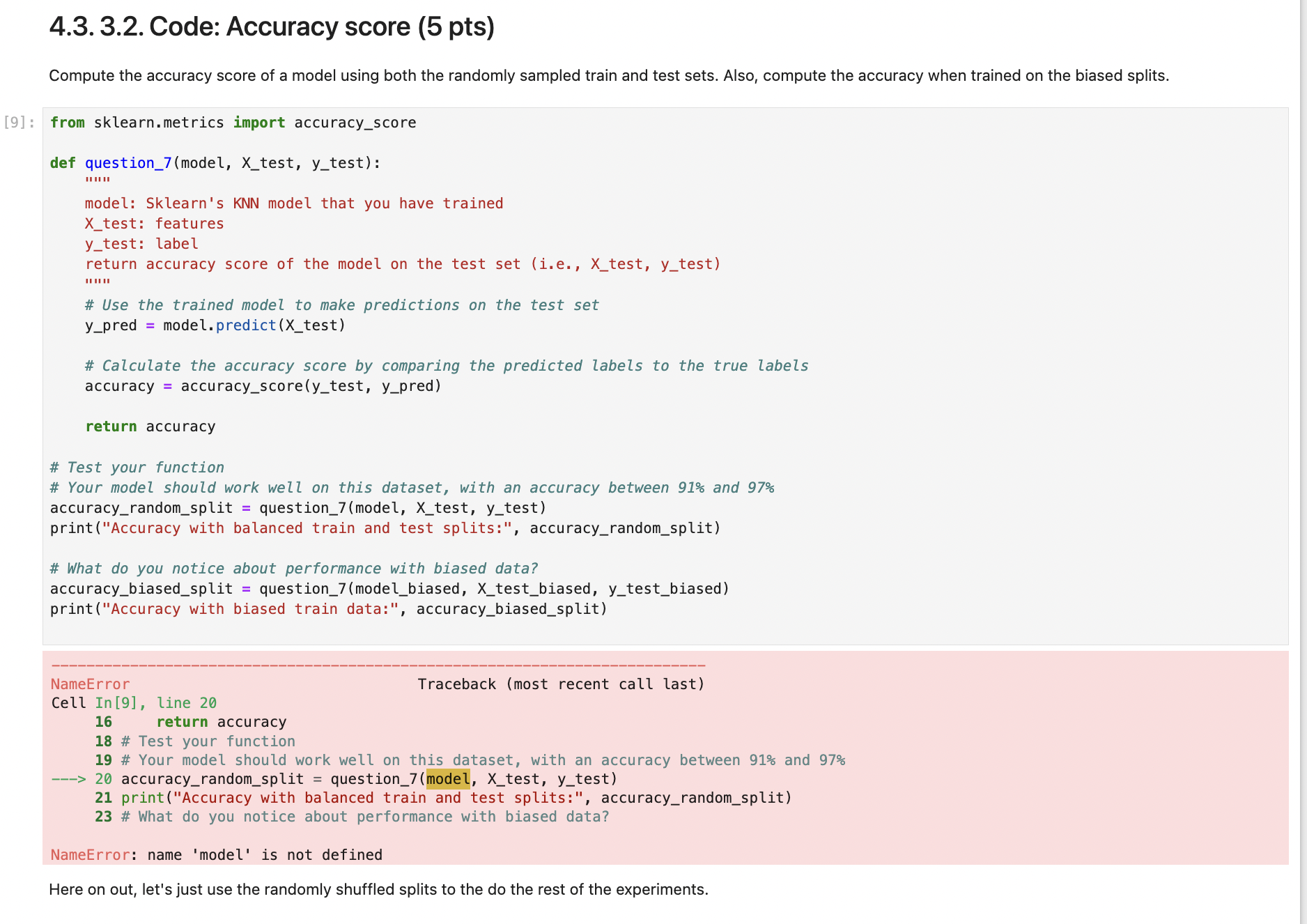 Solved \#\# Standardize the features sc = preprocessing. | Chegg.com