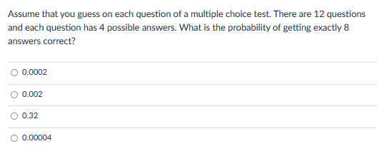 Solved Assume that you guess on each question of a multiple | Chegg.com