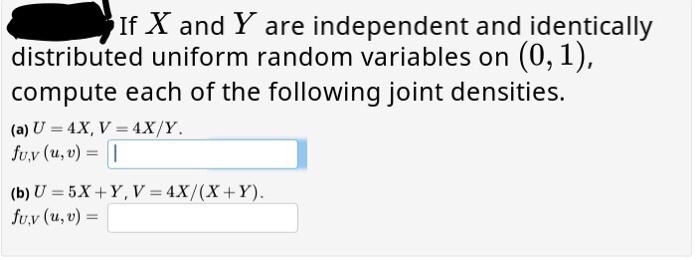 Solved If X and Y are independent and identically | Chegg.com