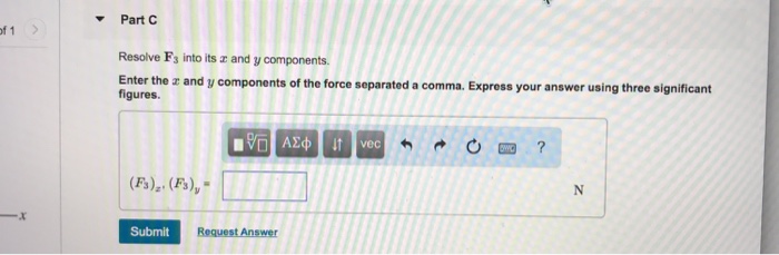 Solved HW 03 undamental Problem 2.7 1 of 4 Resolve Fi into | Chegg.com