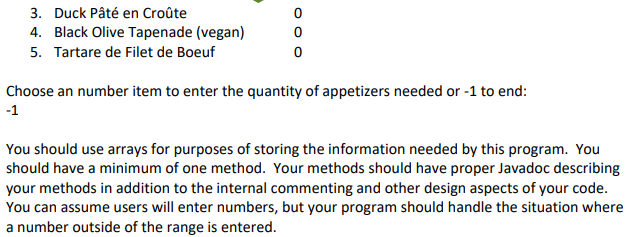Solved Problem 1: Selecting Menus You need to know what to | Chegg.com