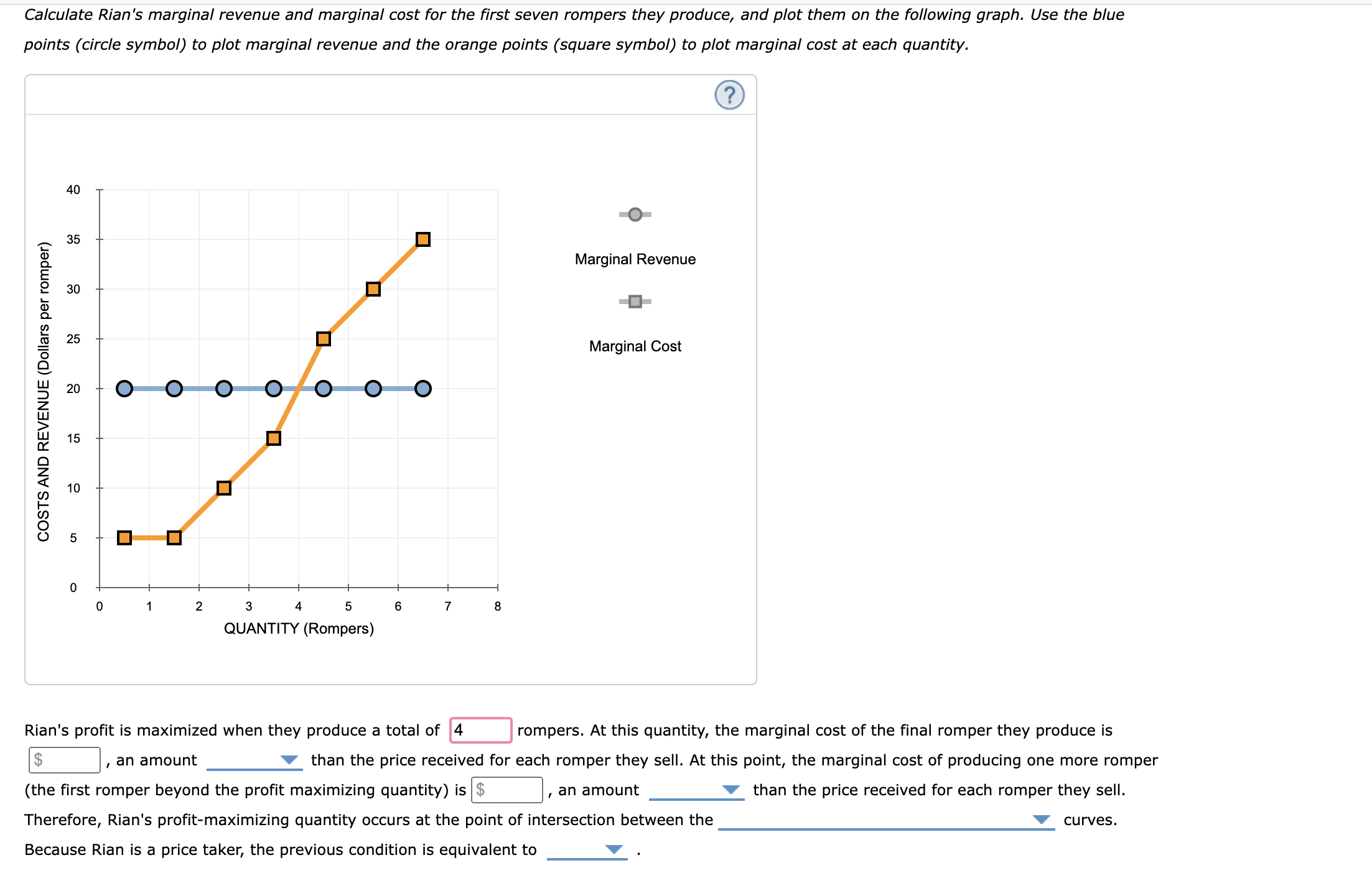 Solved 3. Profit maximization using total cost and total | Chegg.com Solved 3. Profit maximization using total cost and total | Chegg.com