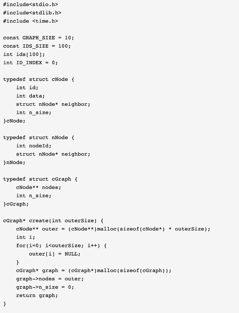 Solved Using the code, implement the 'searchBFS' | Chegg.com