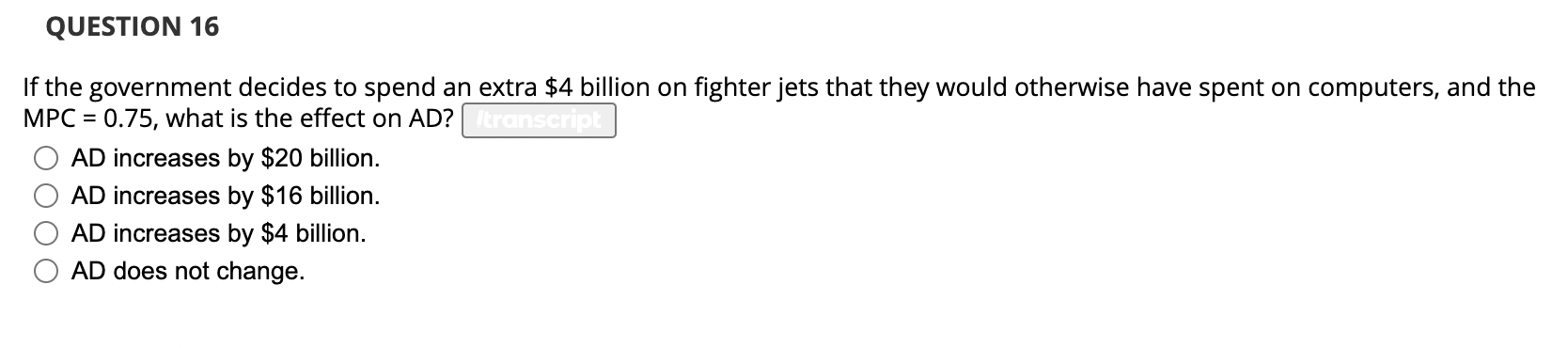 Solved QUESTION 1 Real output per capita: is measured by | Chegg.com