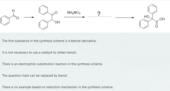 Solved NH4NO3 The first substance in the synthesis scheme | Chegg.com