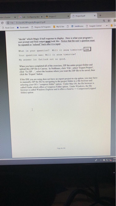 Solved CMPSCI111L Intro to Algorithms and Programming Java | Chegg.com