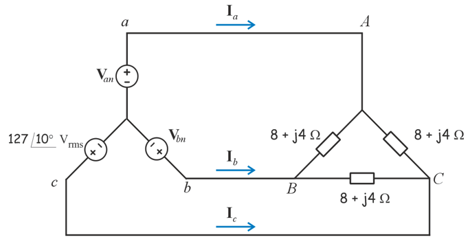 Solved Negative phase sequence (5 points) Determine the | Chegg.com