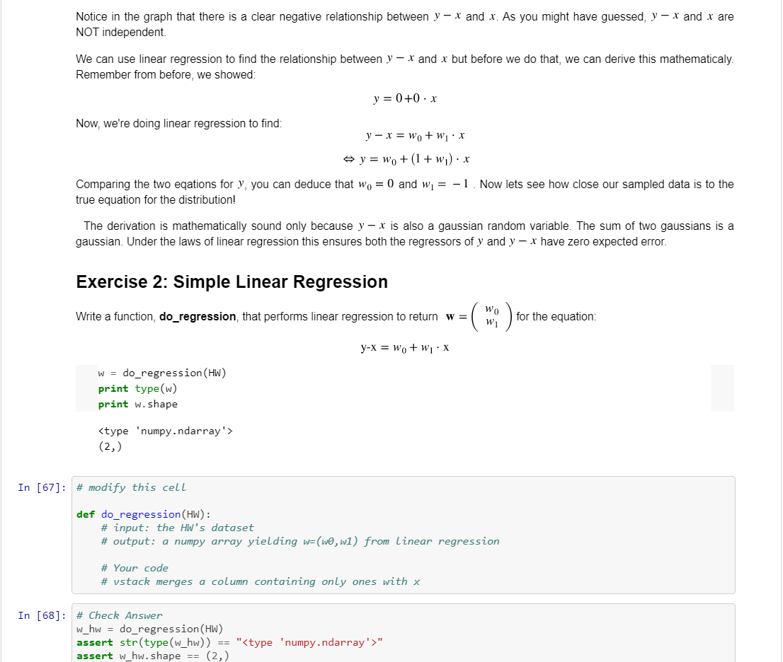 Assignment Complete The Def Yminusx Function And 2878