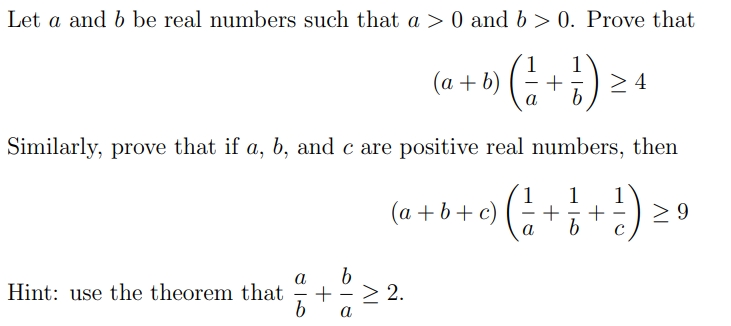 Solved Using properties of real numbers and provided theorem | Chegg.com