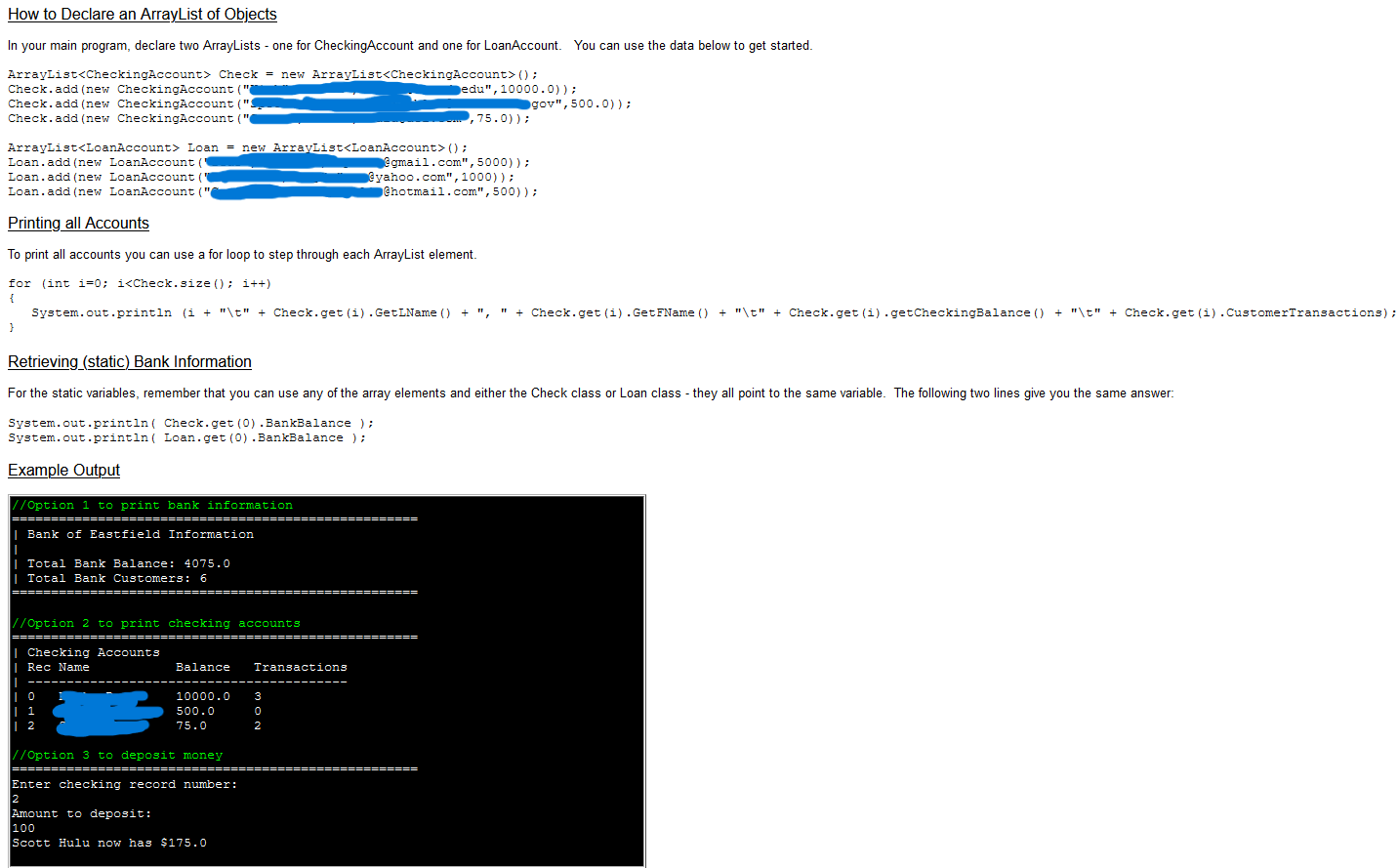Solved Demo this program to the instructor or upload the | Chegg.com