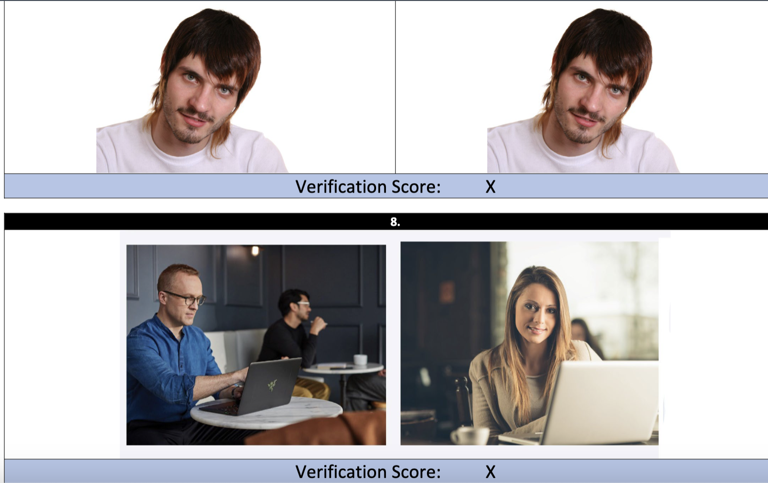 Microsoft’s facial recognition software measures the | Chegg.com