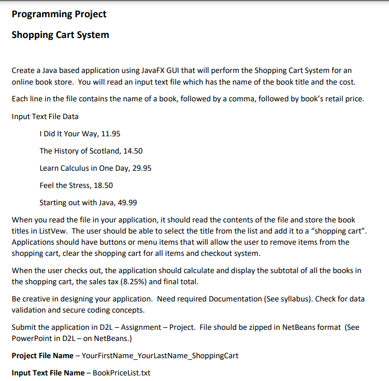 Solved I'm doing this in Netbeans 12.6 and this is the code | Chegg.com