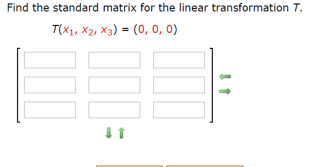 Solved Find the standard matrix for the linear | Chegg.com Solved Find the standard matrix for the linear | Chegg.com