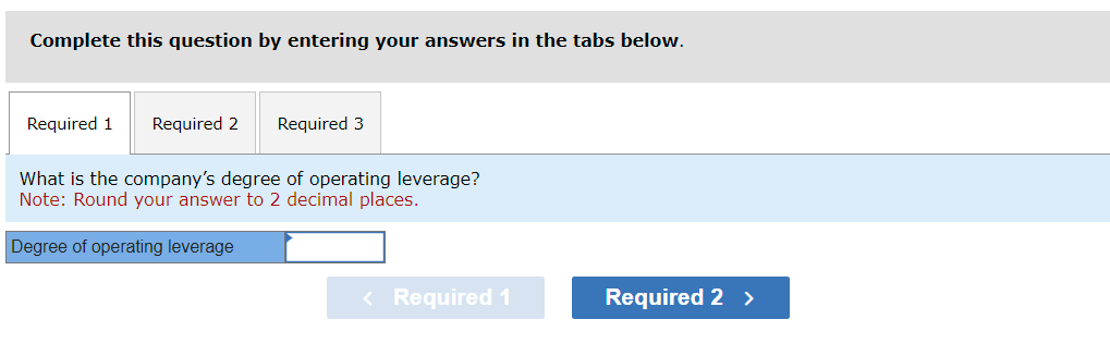 Solved Exercise 5-3 (Algo) Compute and Use the Degree of | Chegg.com