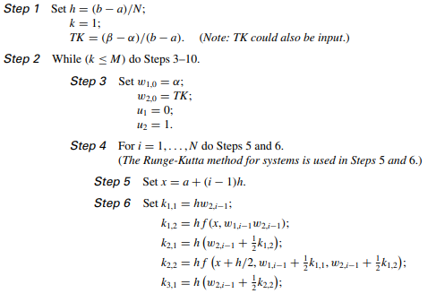 Solved Use the Nonlinear Shooting method with TOL = 10-4 to | Chegg.com