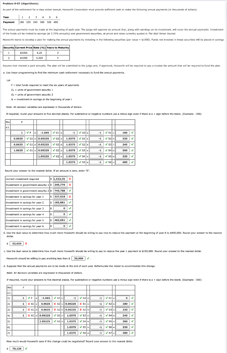 Solved As part of the settlement for a class action lawsuit, | Chegg.com