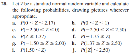 Solved 8. Let Z be a standard normal random variable and | Chegg.com