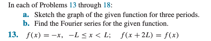 Solved In each of Problems 13 through 18: a. Sketch the | Chegg.com