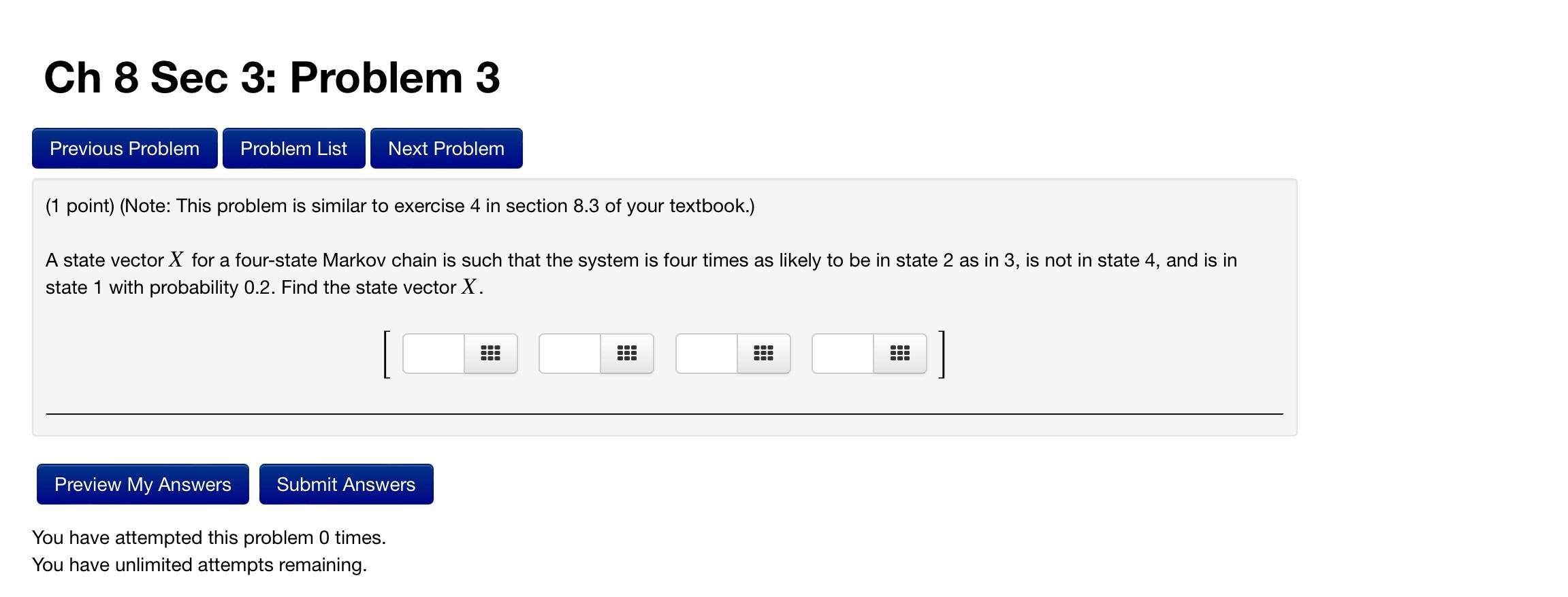 Solved Ch 8 Sec 3: Problem 16 Previous Problem Problem List | Chegg.com