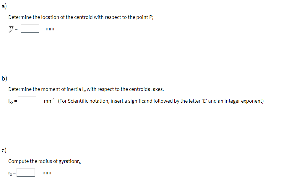 Solved 1. A PFC Channell and a universal beam (UB) Section1 | Chegg.com