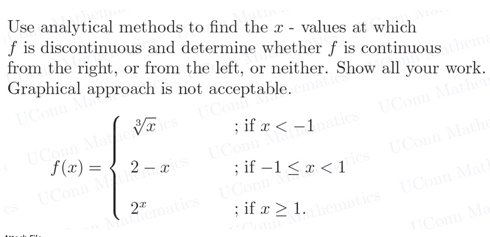 Solved Use analytical methods to find the x - values at | Chegg.com