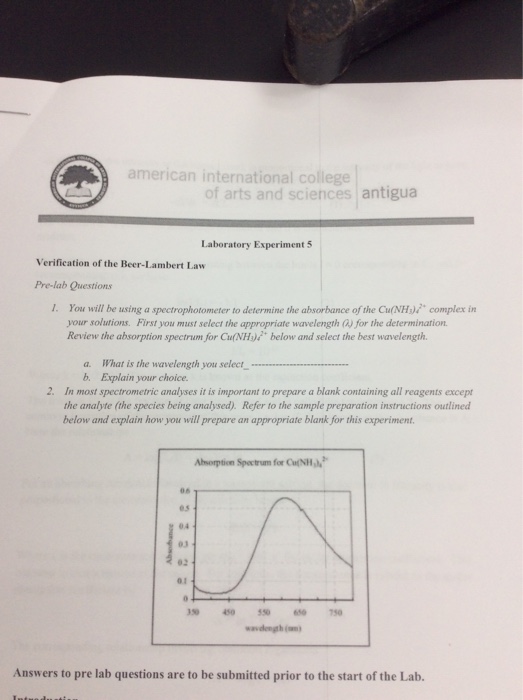 Solved american international college of arts and sciences | Chegg.com