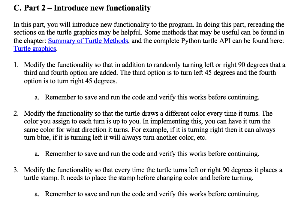 Solved C Part 2 Introduce New Functionality In This Part