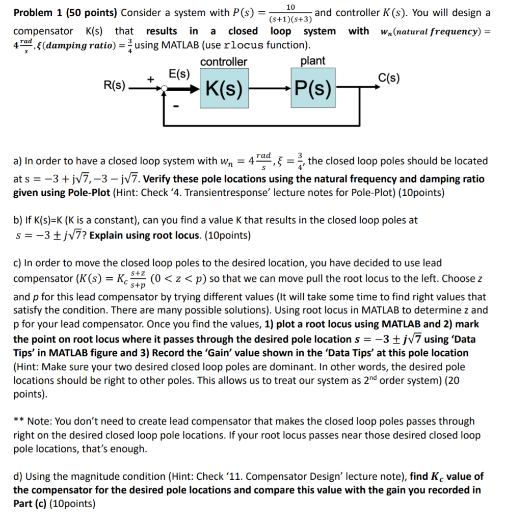 Solved а rad 10 Problem 1 (50 points) Consider a system with | Chegg.com Solved а rad 10 Problem 1 (50 points) Consider a system with | Chegg.com