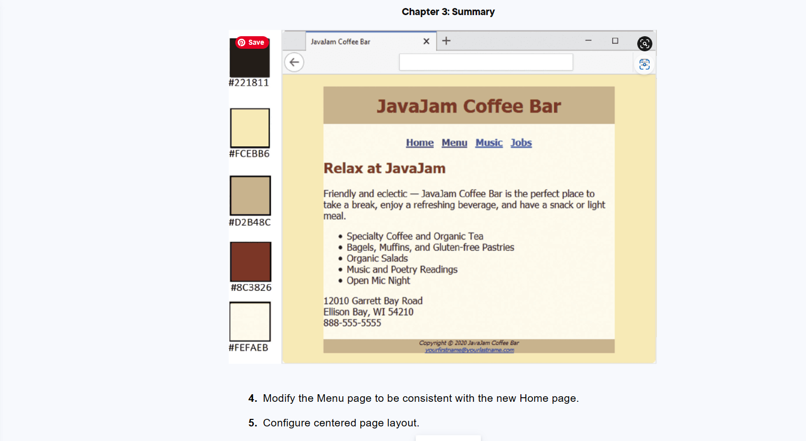 Solved Hands-On Practice Case Task 1: The Website Folder. | Chegg.com