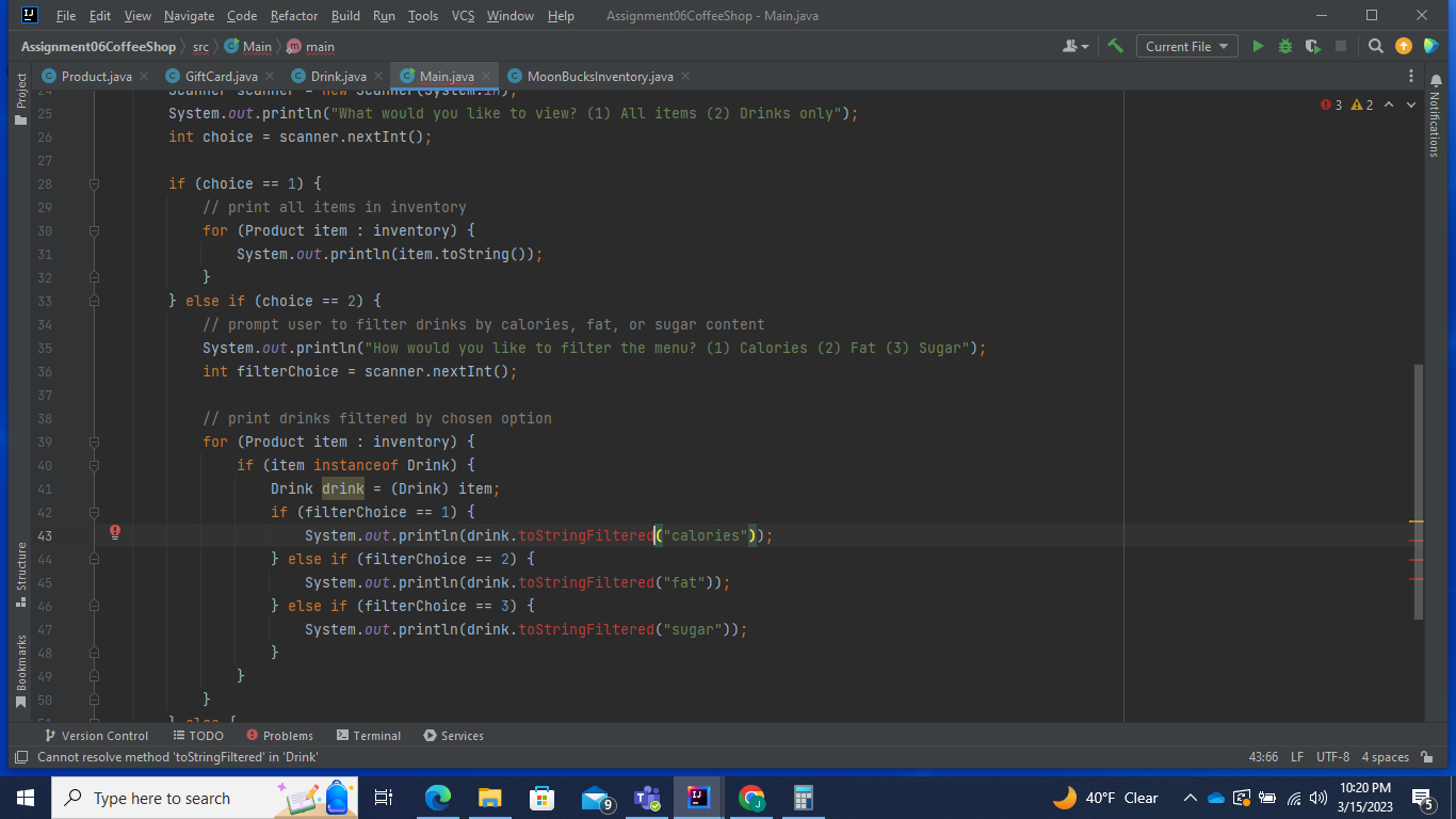 Solved In the previous questioned I asked(3/15/2023), after | Chegg.com