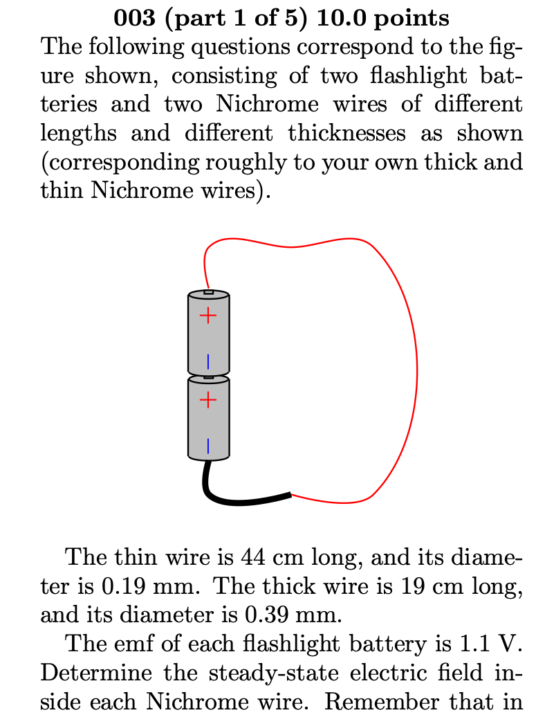 Solved the steady state you must satisfy both the current | Chegg.com