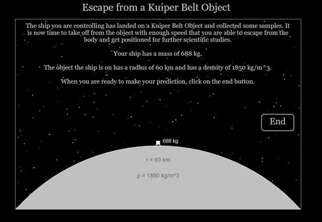 Solved Escape from a Kuiper Belt Object The ship you are | Chegg.com