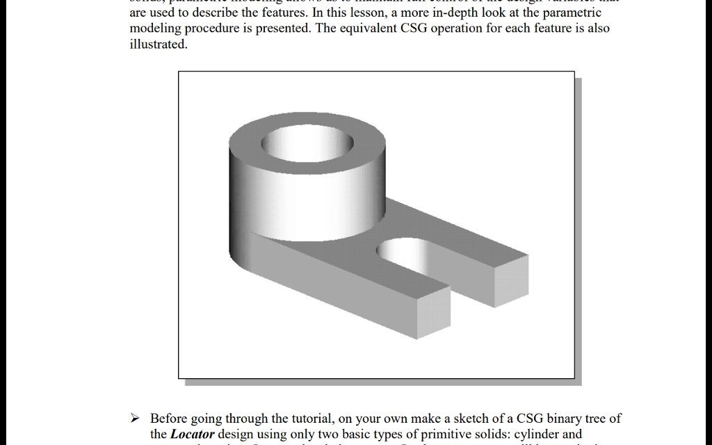 Solved Create the locator part in Autodesk Inventor, showing | Chegg.com
