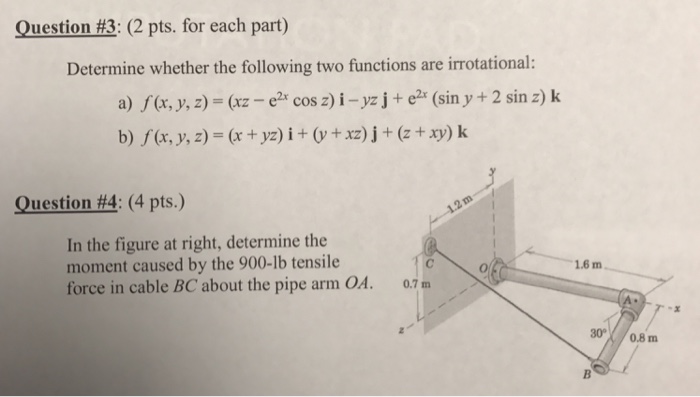 Solved Determine whether the following two functions are | Chegg.com